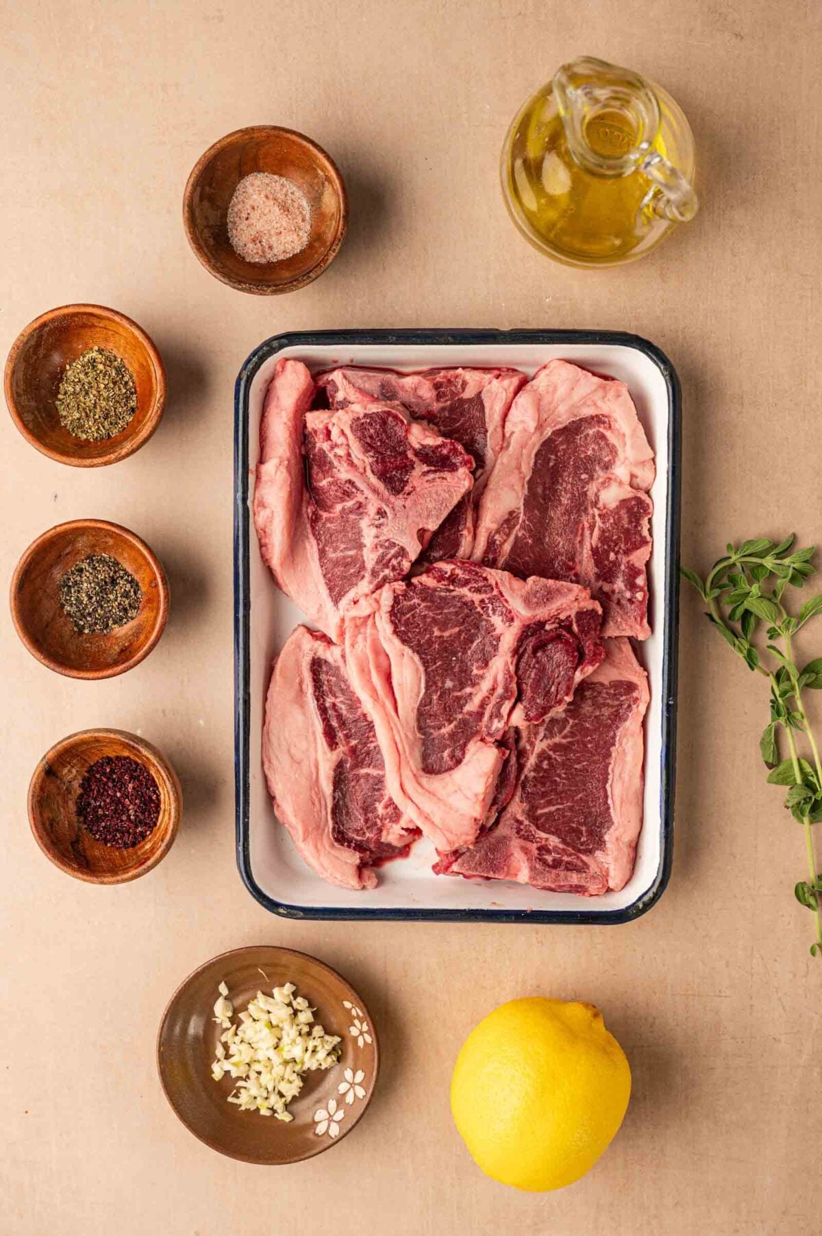Greek Pan-Seared Lamb Loin Chops - Girl Carnivore